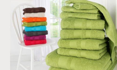 Otto Tages-Deal: 10-teiliges Handtuch Set (in 9 versch. Farben) - MyTopDeals
