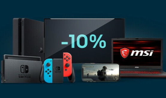 10% Gutschein auf Gaming bei Ebay - MyTopDeals