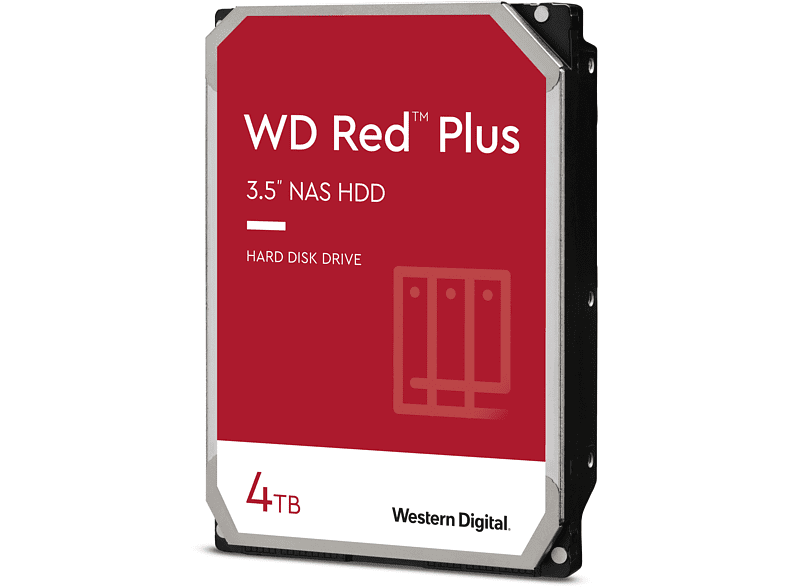 WD Red Plus 💾 4TB NAS-HDD + 64GB microSD - MyTopDeals