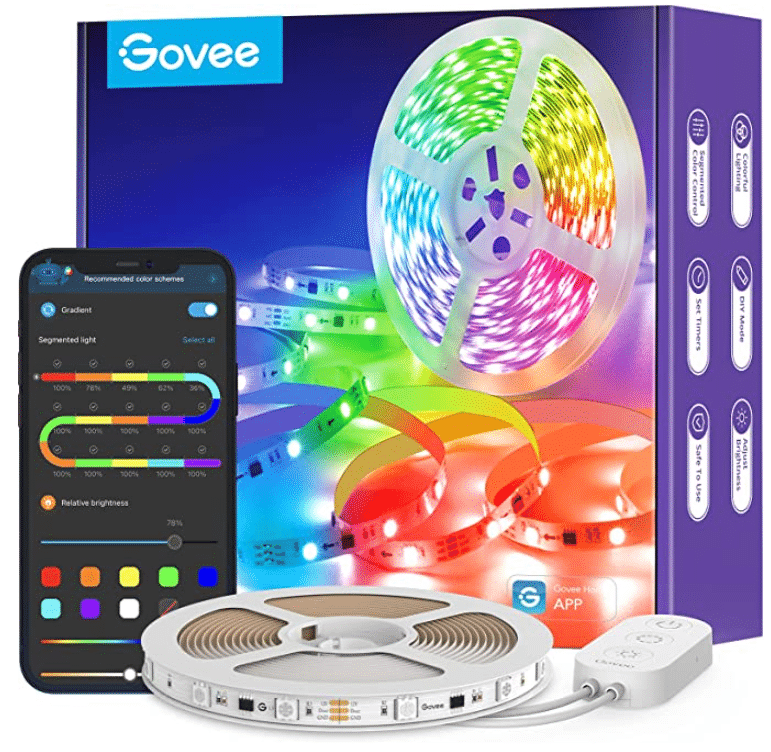 Govee 10m RGBIC LED-Strip 🌈🤩 mit Bluetooth & App Steuerung - MyTopDeals