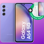 Galaxy A54: 29,95€ + 22GB Congstar: 22€ mtl. - MyTopDeals
