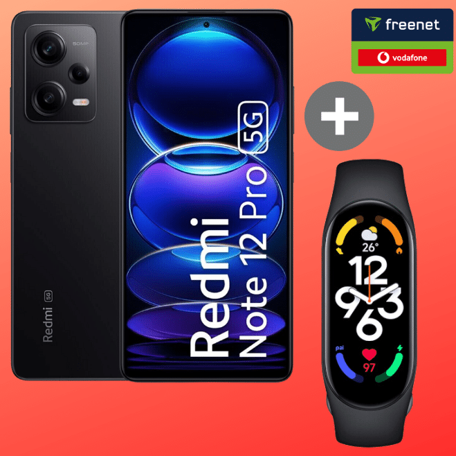 Xiaomi Redmi Note 12 Pro+ + Smartband 2 + 5GB Vodafone