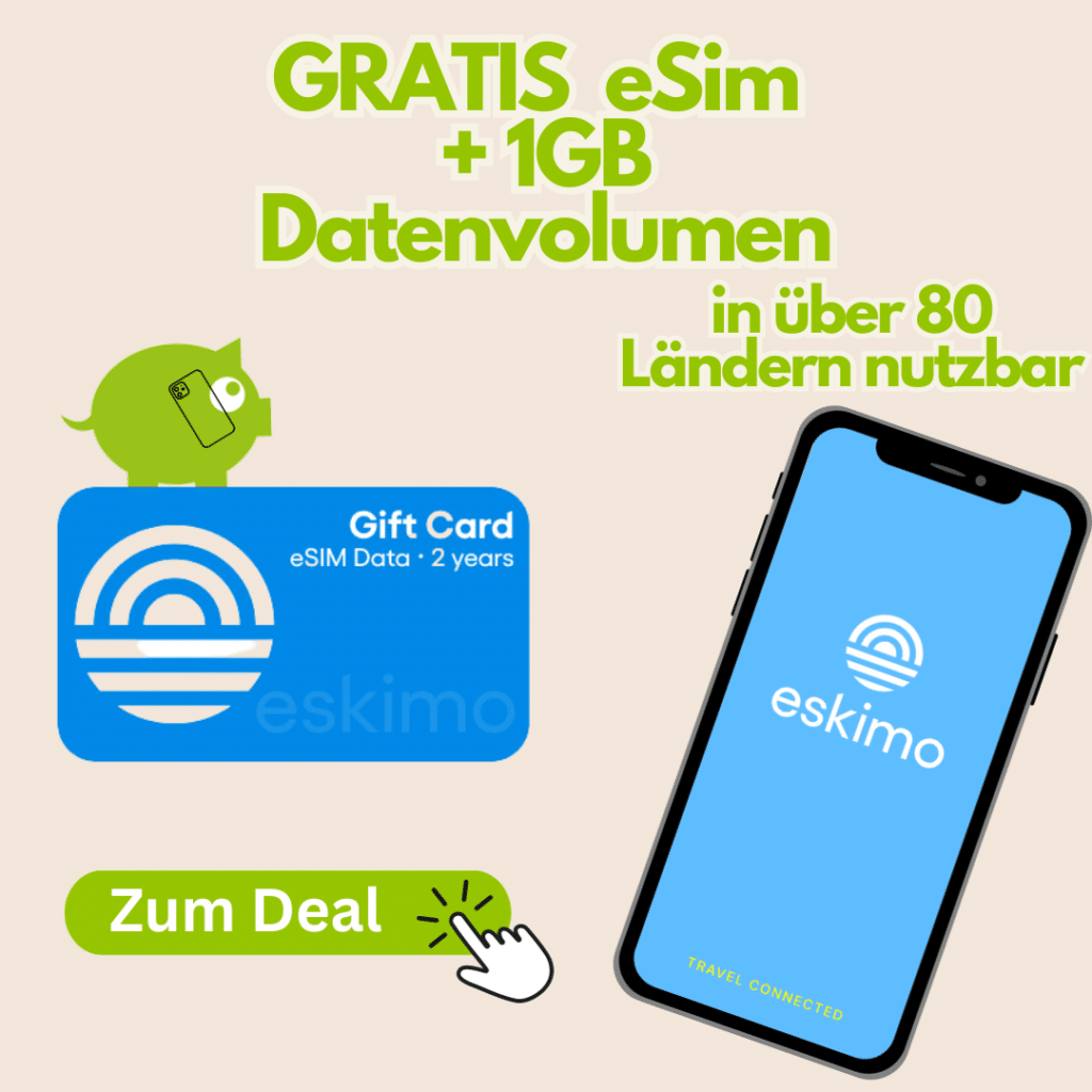 kostenlose eSIM bei eskimo inklusive 1GB Datentarif - MyTopDeals